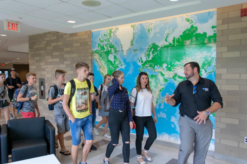Ukrainian students tour NOTL Campus - Niagara College International ...