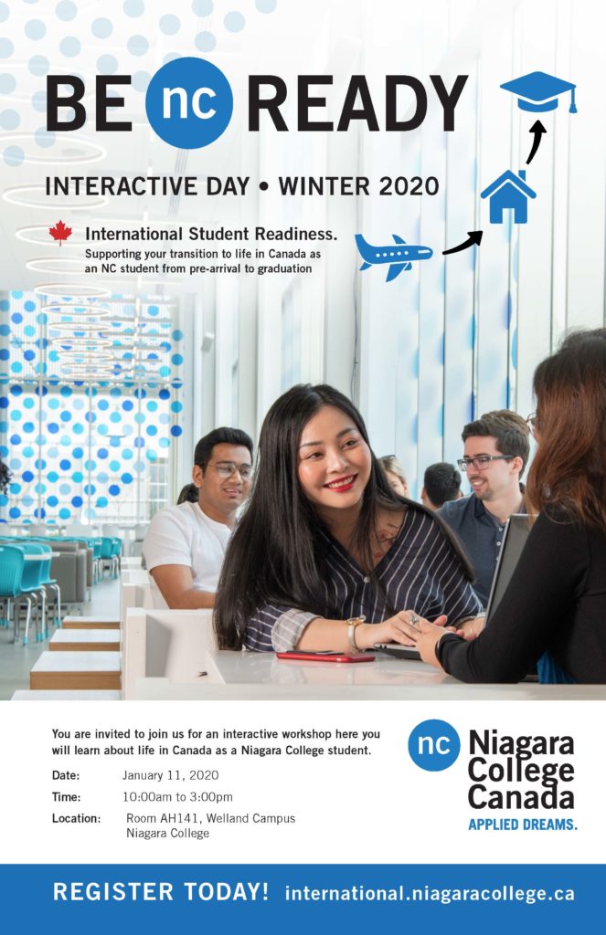 Be NC Ready Day Niagara College International Division be-nc-ready-day-niagara-college-international-division